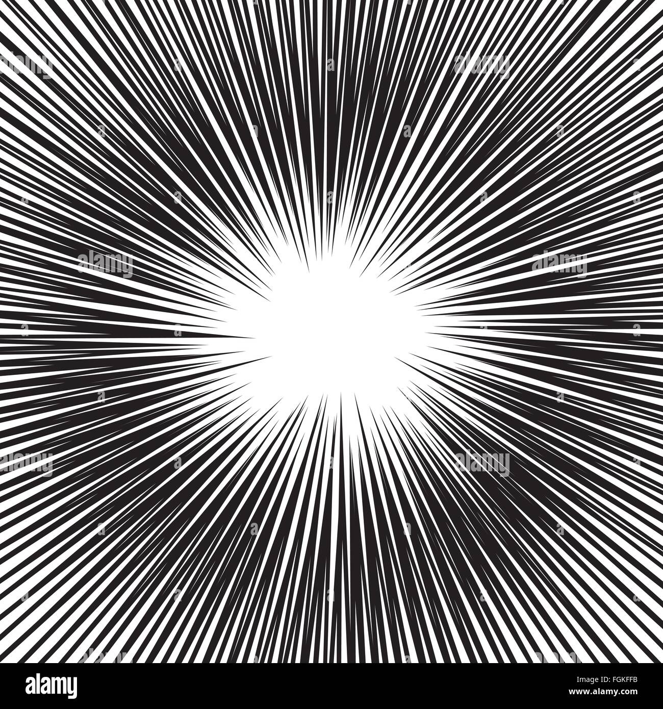 Manga speed lines set vector hi-res stock photography and images - Alamy