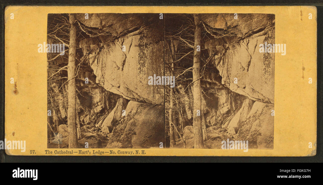 This photograph by Nathan W. Pease shows The Cathedral at Hart's Ledge ...