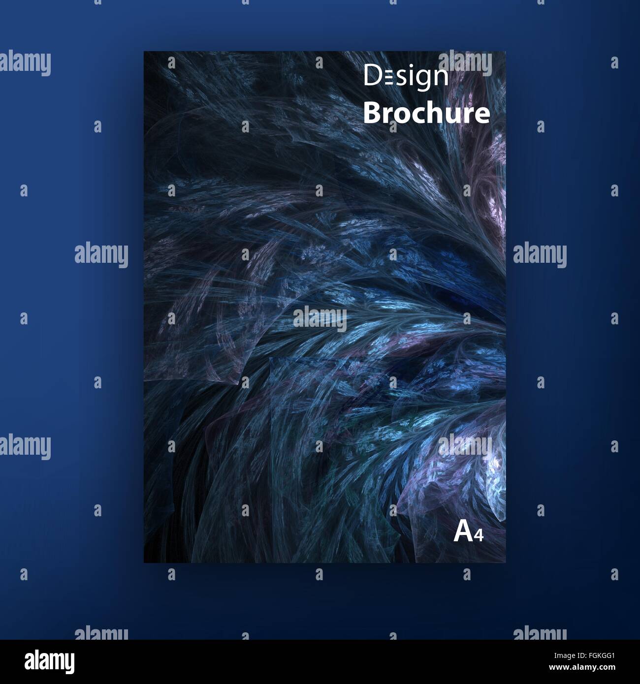 Vector colorful brochure - booklet cover design templates collection A4 ...