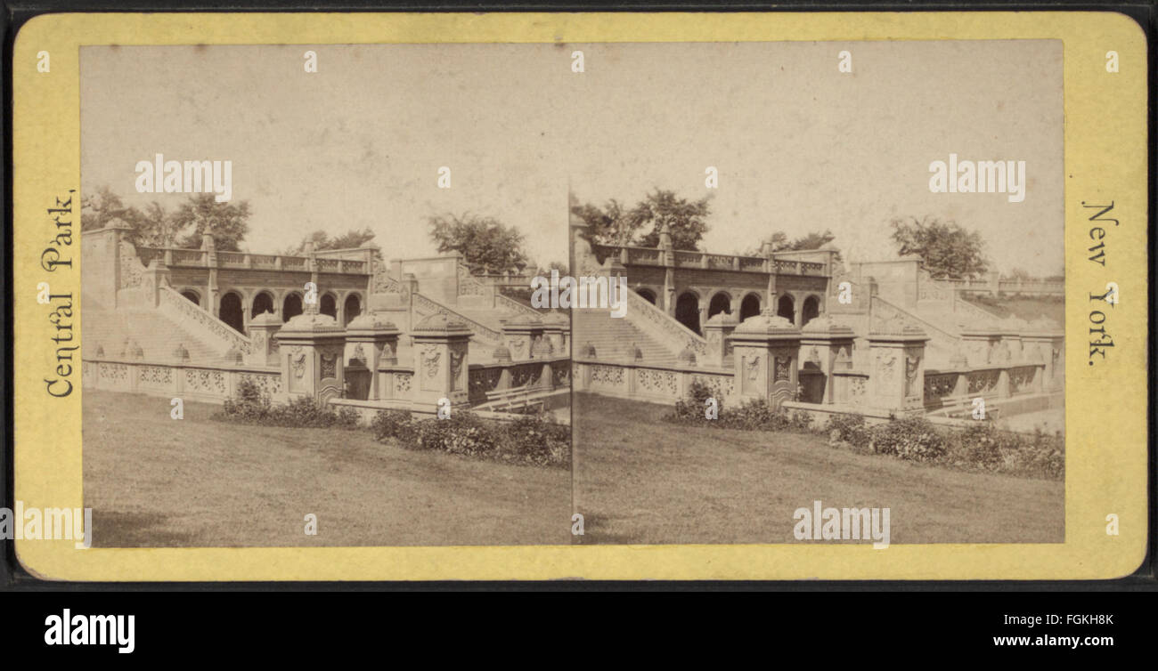 A stereoscopic image of the Marble Bridge, showcasing its architectural ...