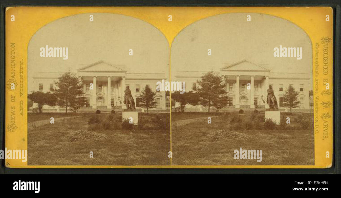 19th century photo of presidents house hi-res stock photography and ...