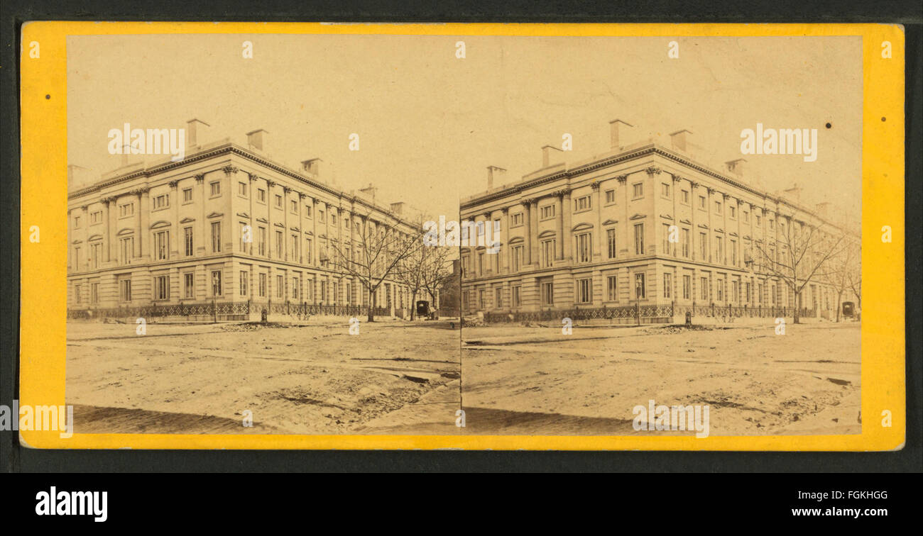 A photograph of the U.S. Post Office building viewed from the south ...