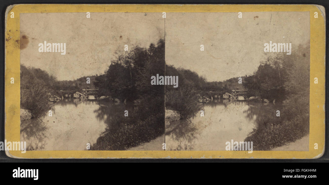 The ravine water, captured by the E. & H.T. Anthony firm, illustrates a ...