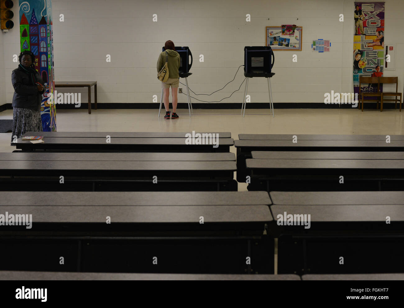 Charleston, South Carolina, US. 20th Feb, 2016. Nova Clinton Edwards ...