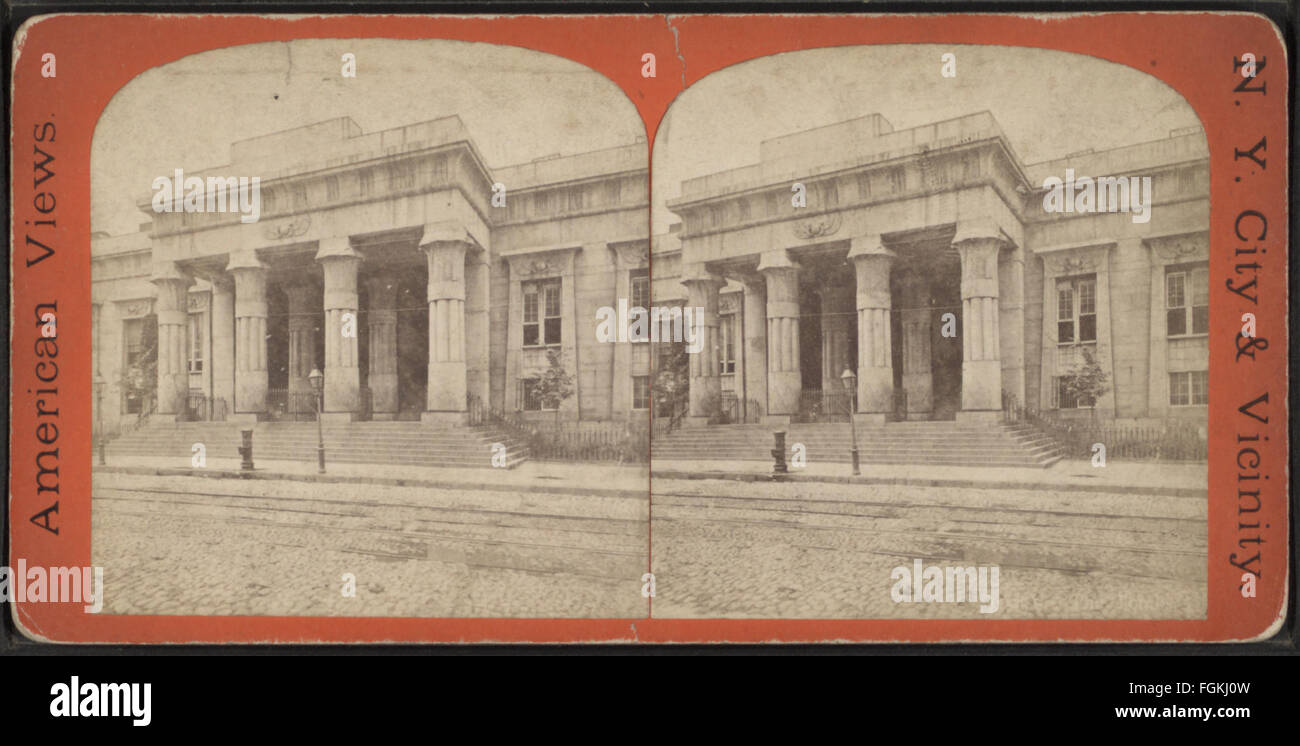 A photograph of The Tombs, a notorious jail in New York City, offering ...