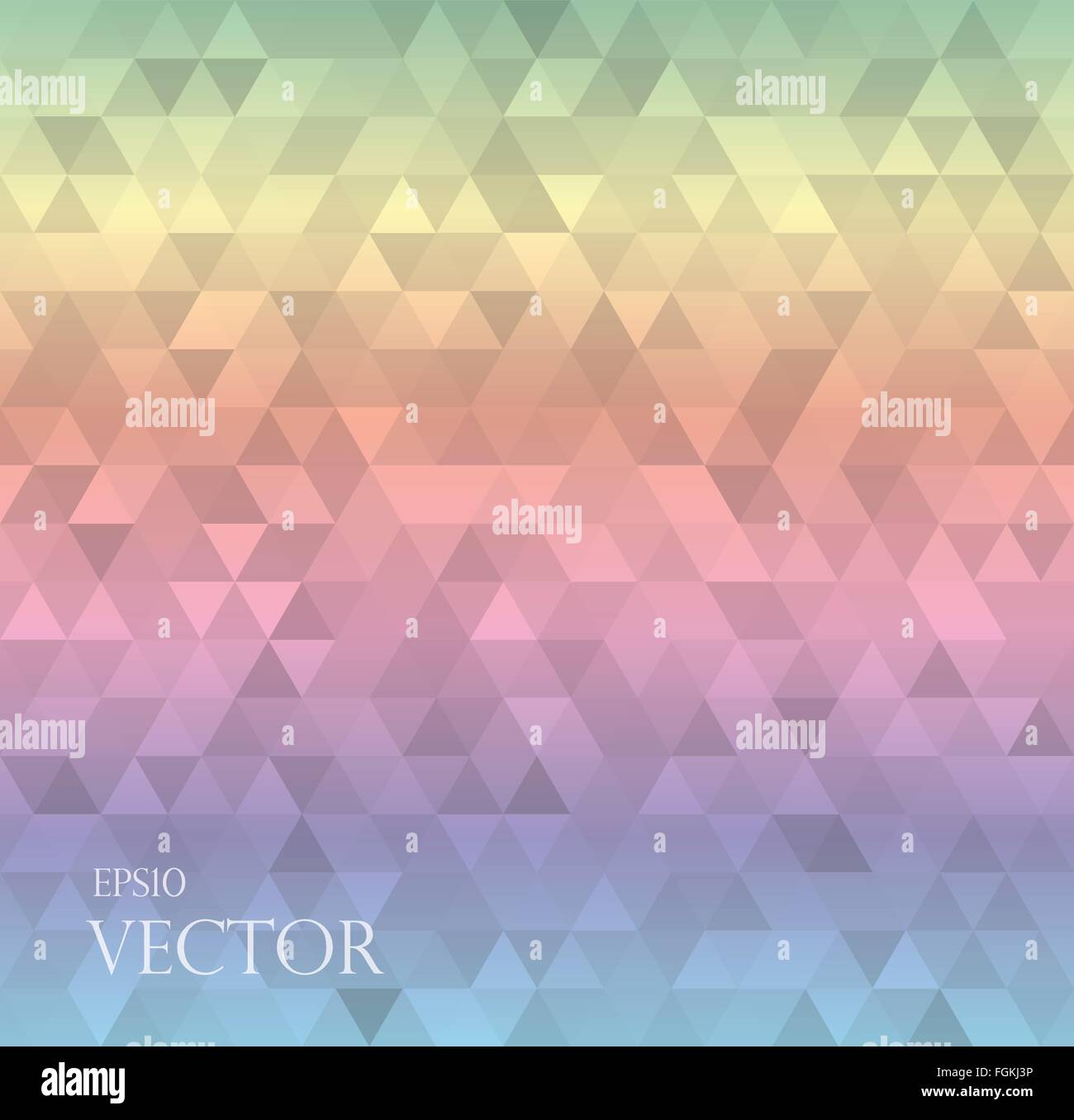 modern white abstract background with rainbow gradient triangles Stock Vector Image & Art - Alamy