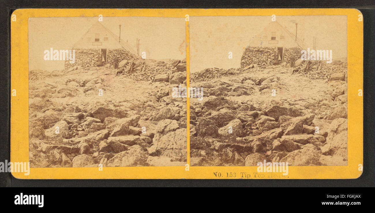 This photograph by the Kilburn Brothers depicts the Tip Top House, a ...