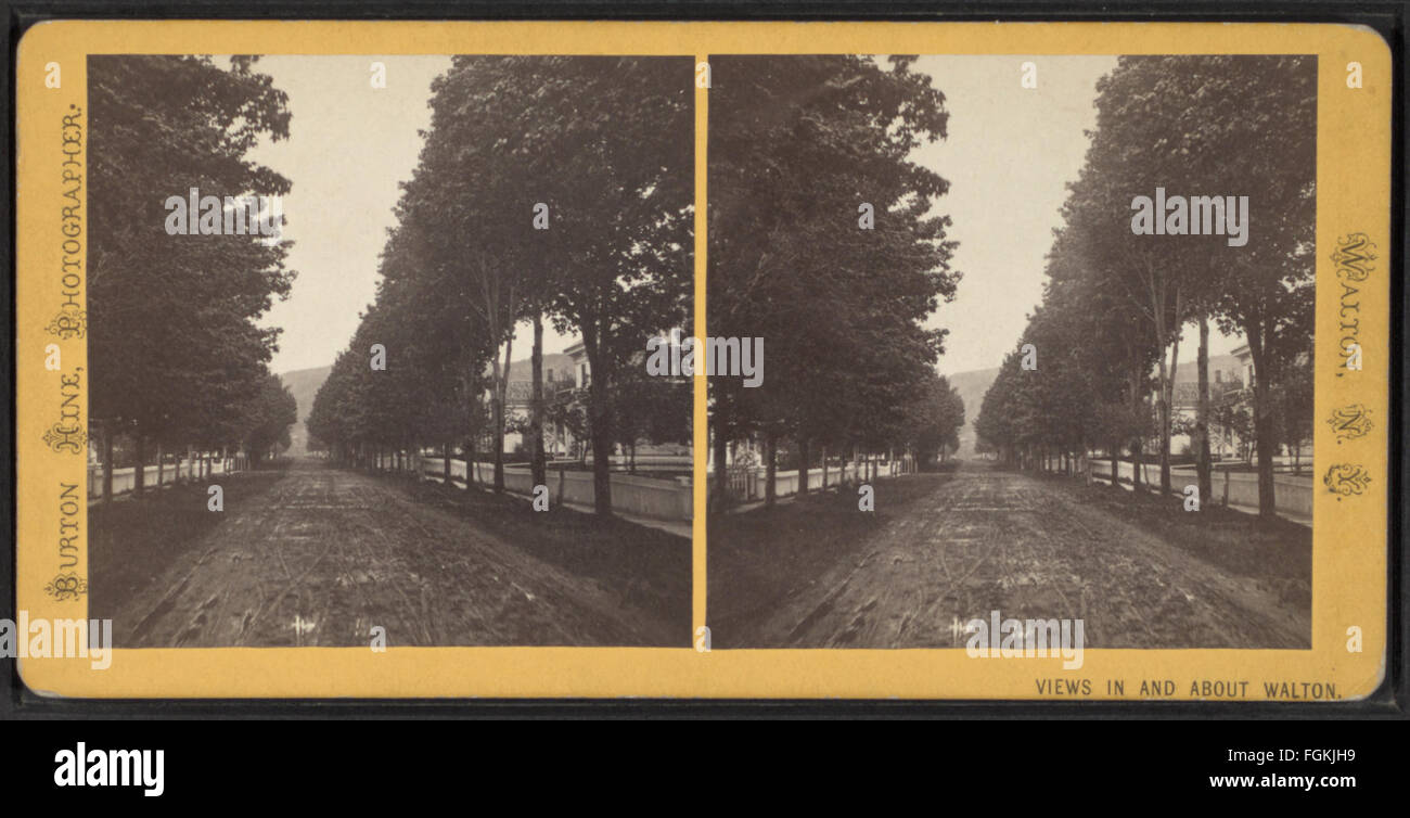 A photograph of Townsend Street in a northern direction, captured by ...