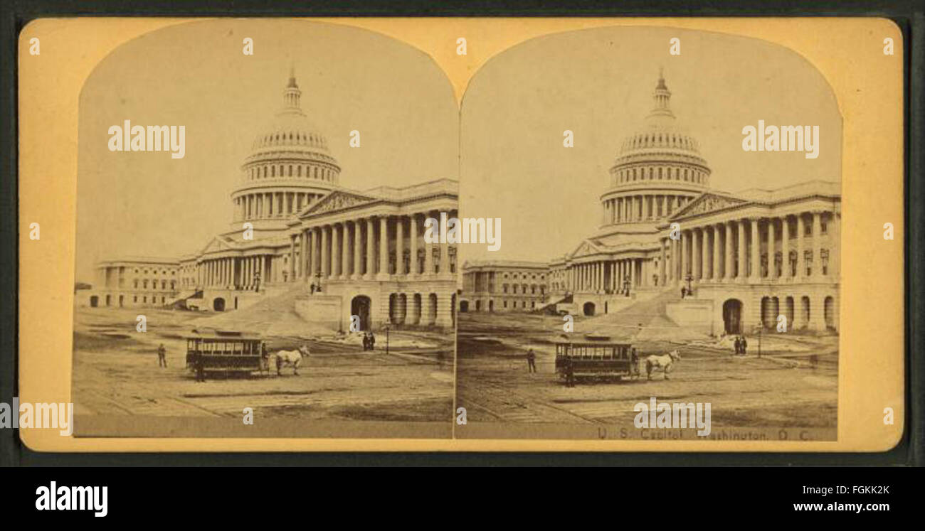 A photograph of the U.S. Capitol in Washington, D.C., capturing its ...