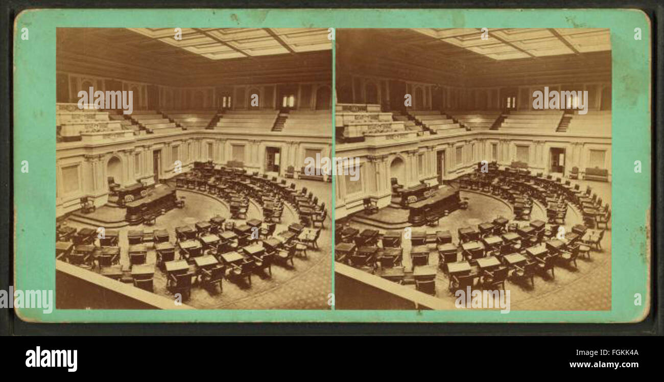 This historic image by Thomas William Smillie captures the U.S. Senate ...