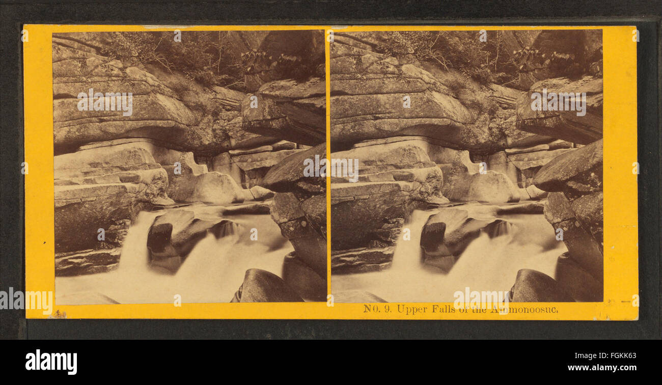 Upper Falls of the Ammonoosuc, from Robert N. Dennis collection of ...