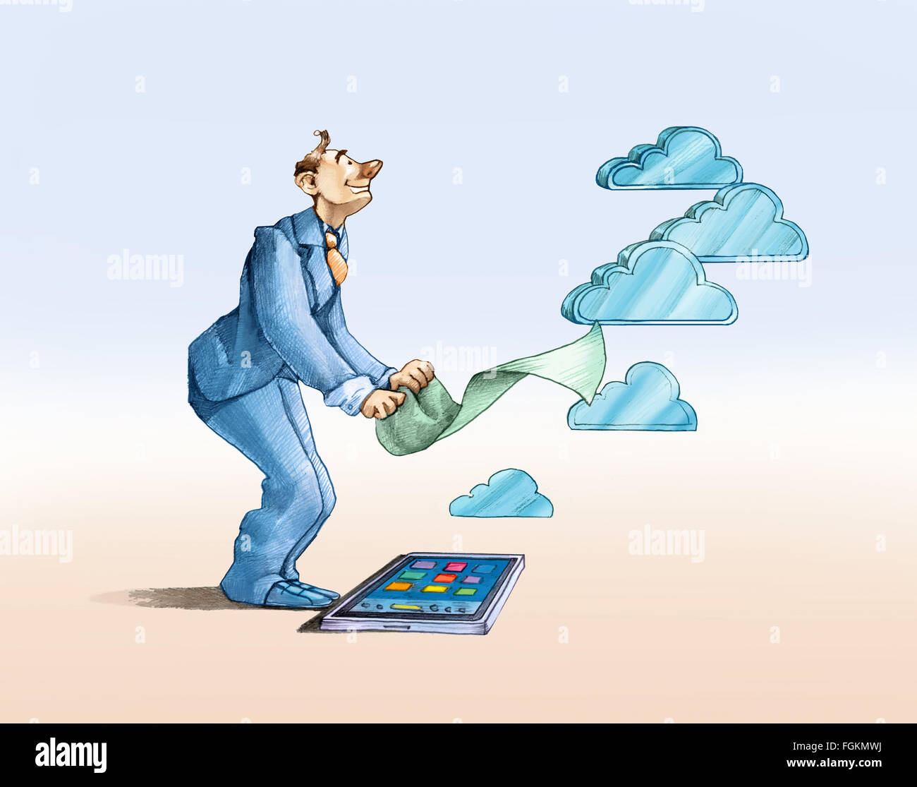 Evolution of man hi-res stock photography and images - Alamy