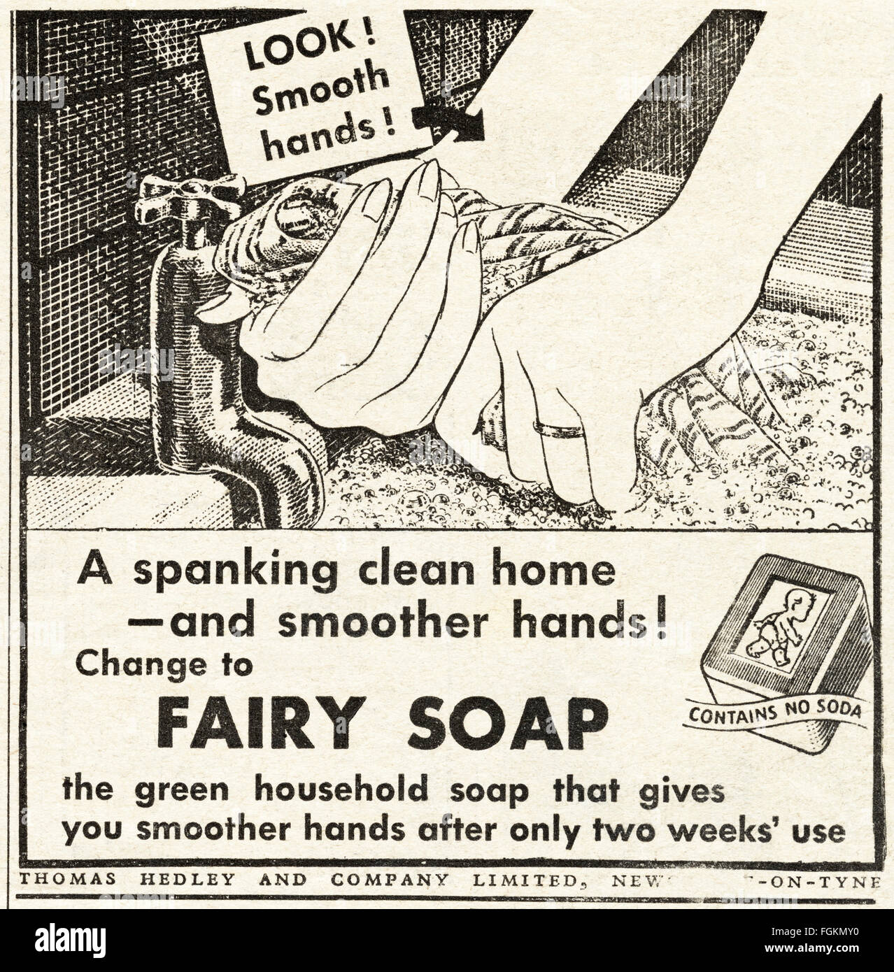 1940s soap ad hi-res stock photography and images - Alamy