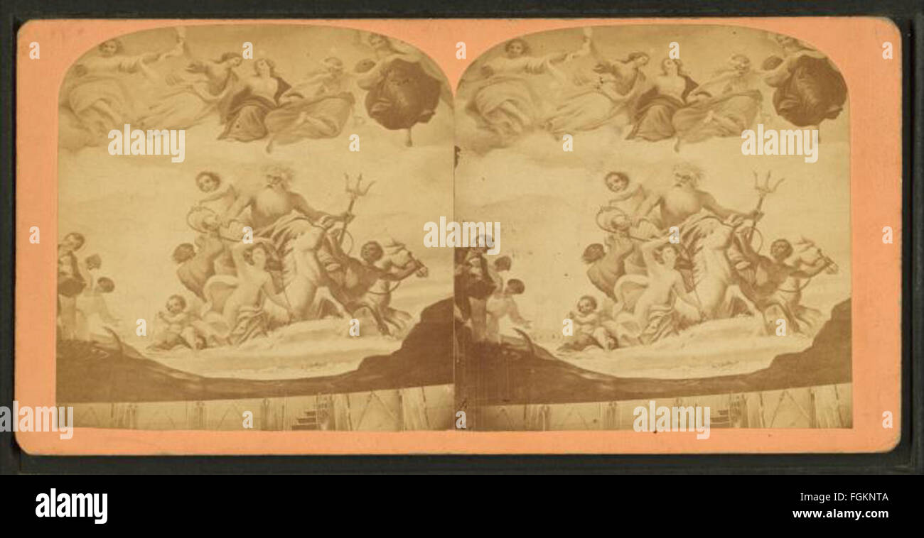 Brumidi's Allegorical Painting, located in the dome of the U.S. Capitol ...