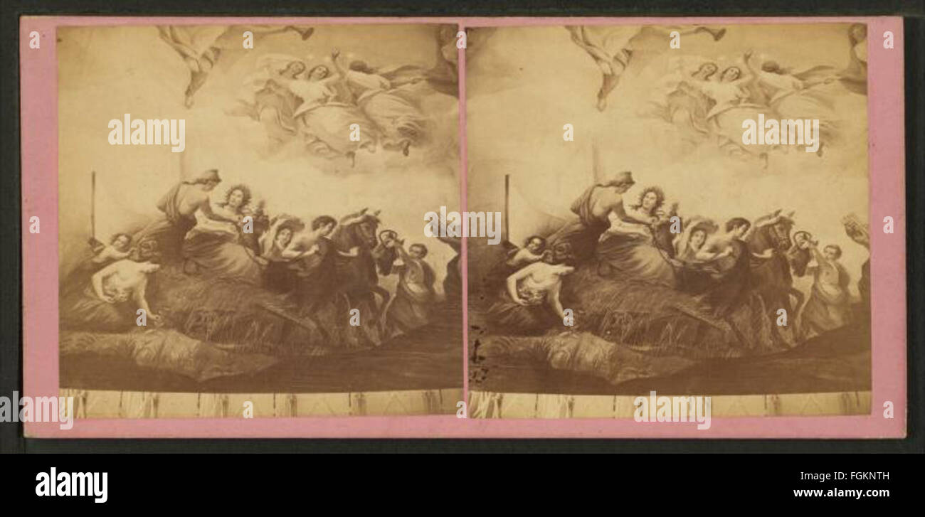 Brumidi's allegorical paintings in the U.S. Capitol dome represent ...