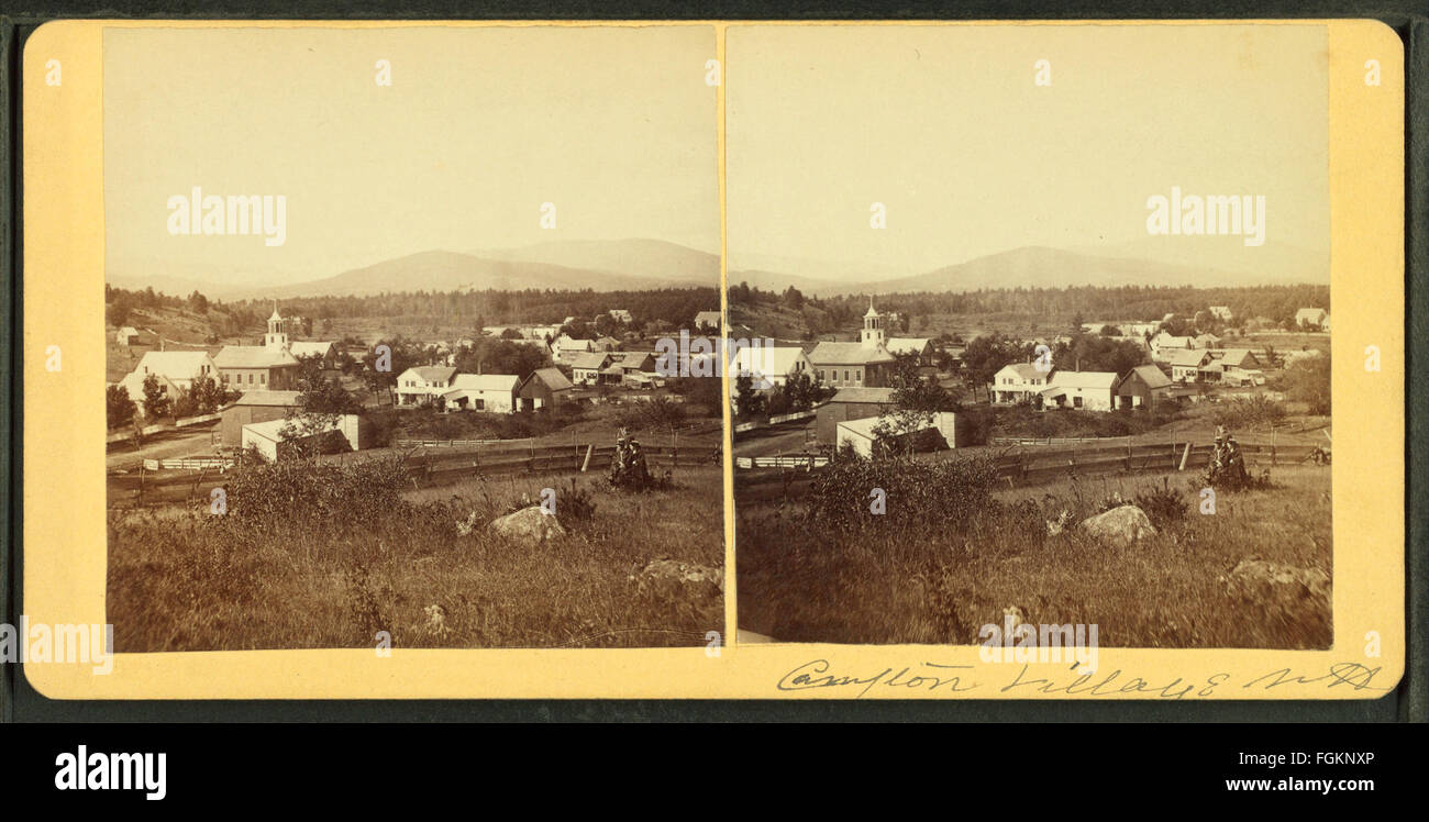 History historic vintage old photograph archive campton village hi-res ...