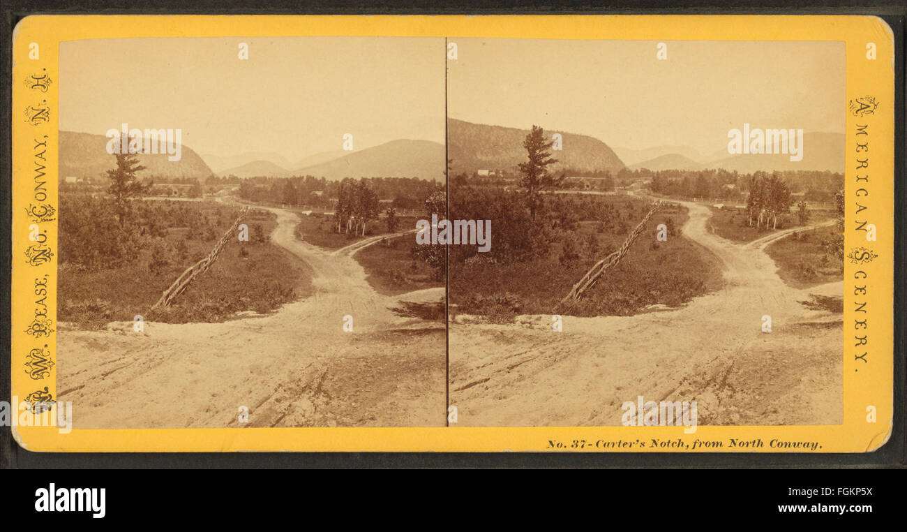Carter's Notch, from North Conway, by Pease, N. W. (Nathan W.), 1836 ...