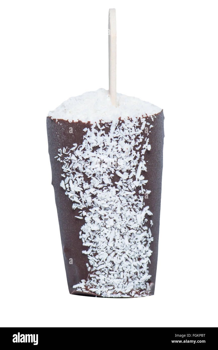 mini chocolate ice cream with nuts, cropped in still life Stock Photo ...