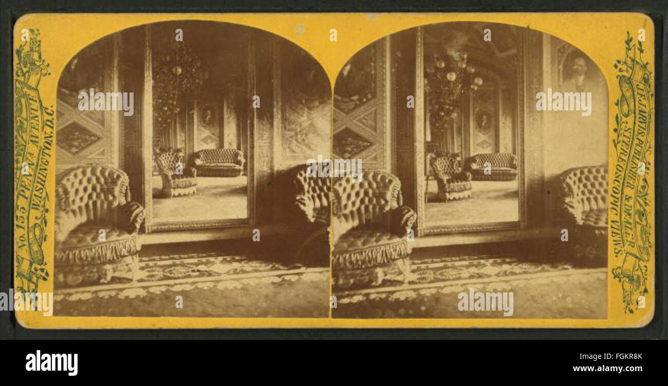 The 'President's Room' in the U.S. Capitol, captured by John F. Jarvis ...