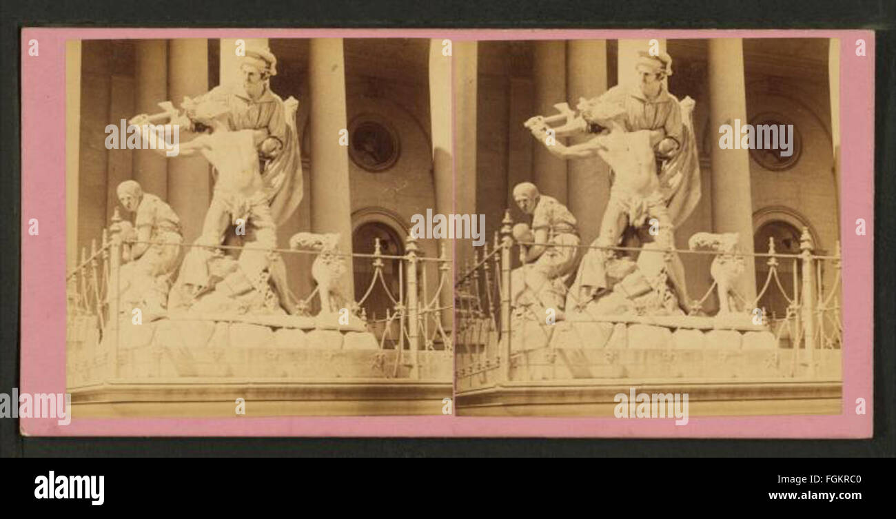 The 'Statue of Civilization' at the U.S. Capitol, created by Bell & Bro ...