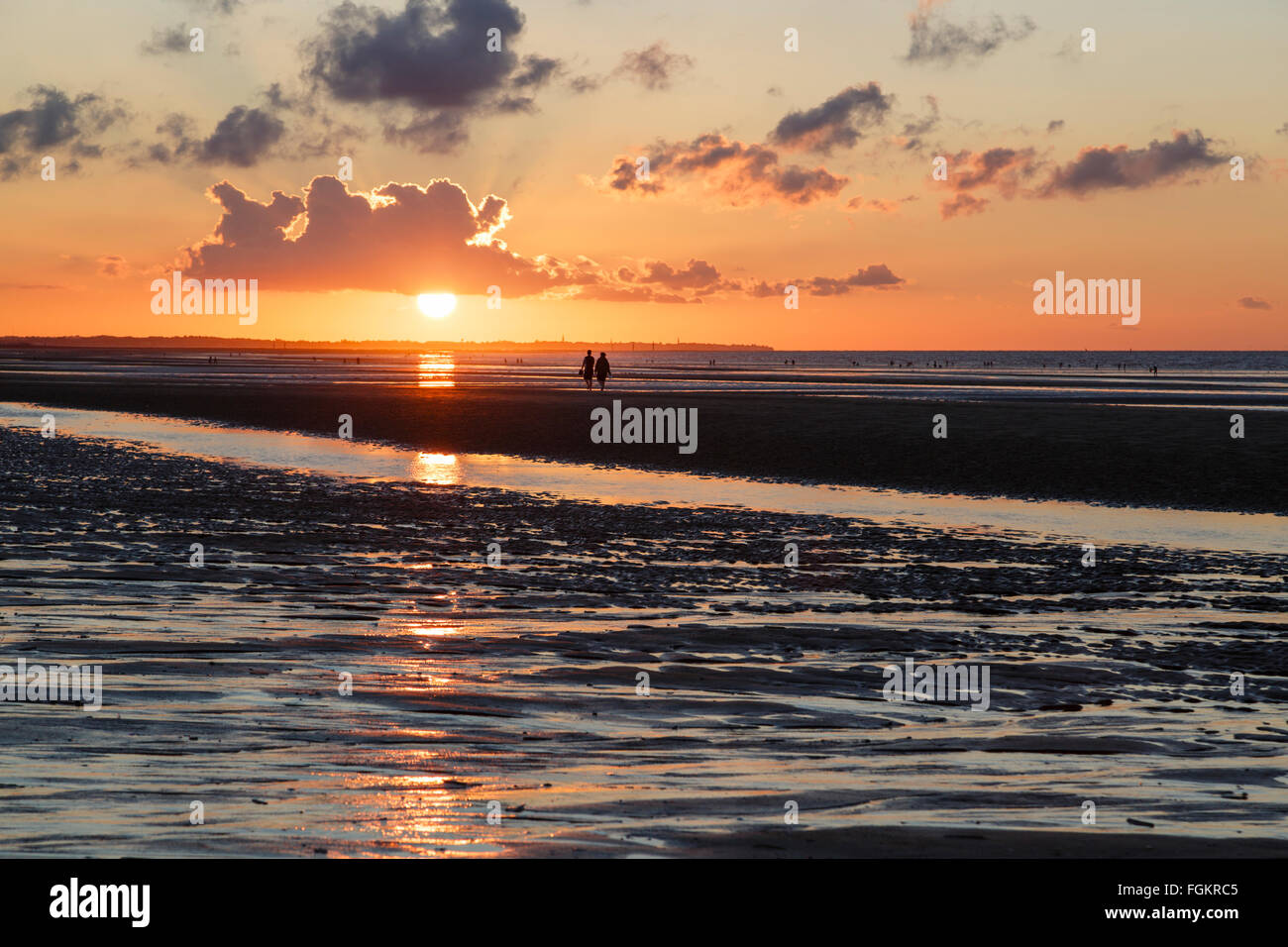 Merville franceville plage hi-res stock photography and images - Alamy