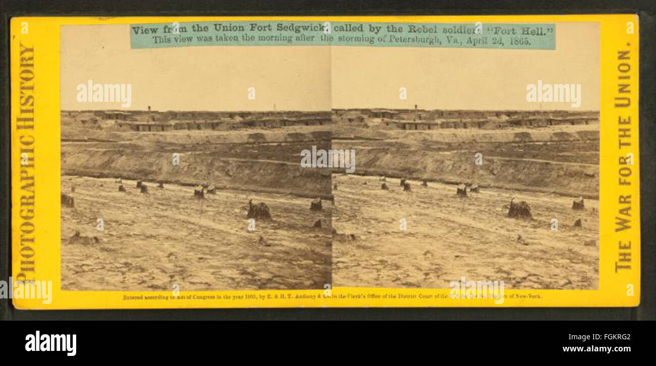 This stereoscopic photograph from the Robert N. Dennis collection ...