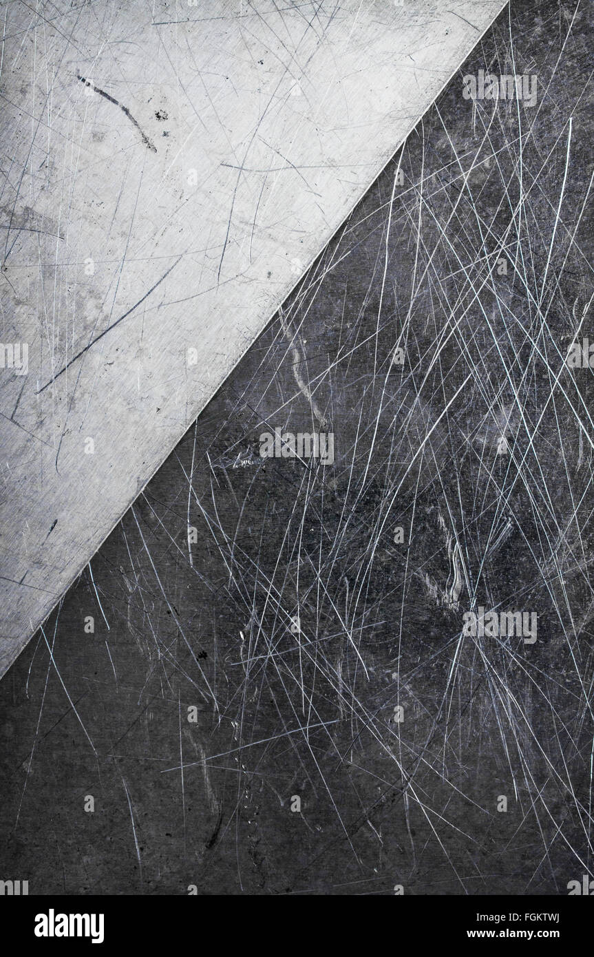 Grunge aluminum textured background with scratches Stock Photo - Alamy