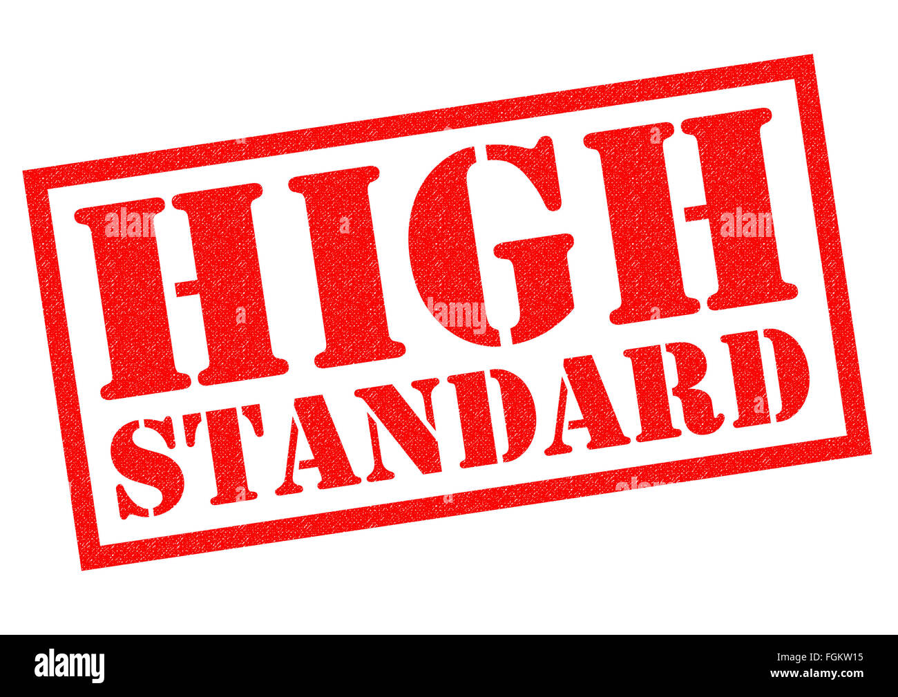 Quality standard mark hi-res stock photography and images - Alamy
