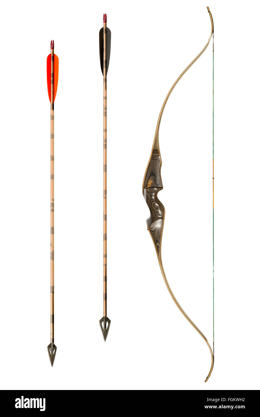 Bow with arrows Cut Out Stock Images & Pictures - Alamy
