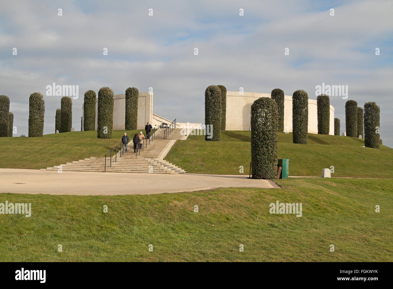 The Armed Forces Memorial in the National Memorial Arboretum, Alrewas ...
