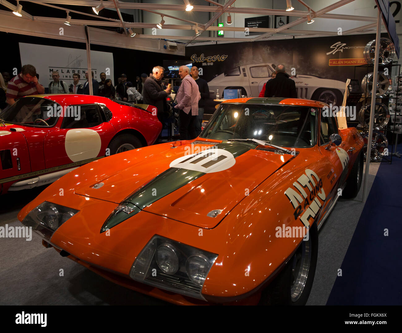 ExCel, London, UK. 20th February 2016. Corvette Stingray on show at the ...