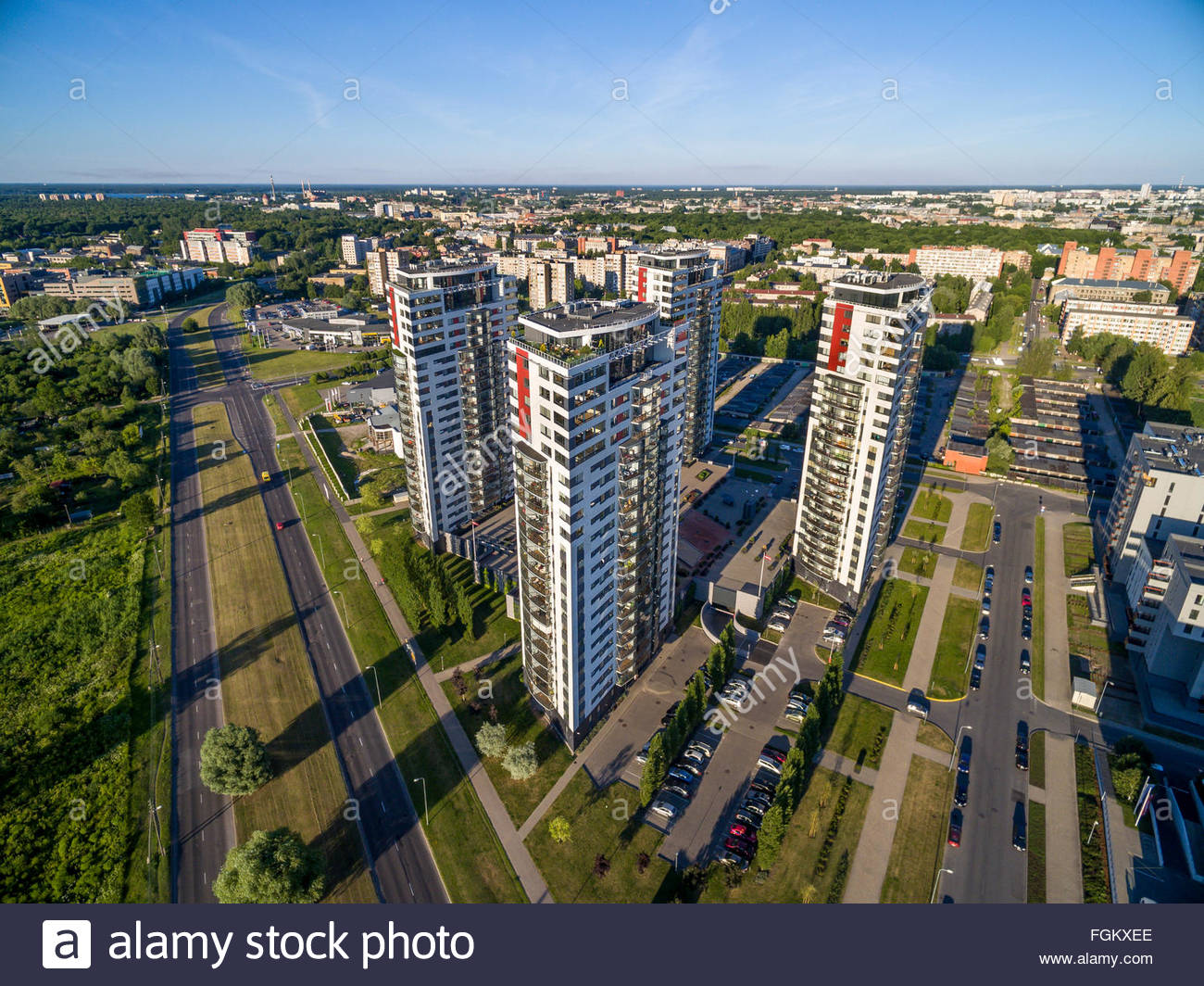Tall Buildings Riga High Resolution Stock Photography and Images - Alamy