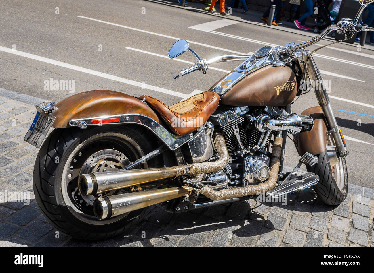 Vintage spanish motorcycle hi-res stock photography and images - Alamy