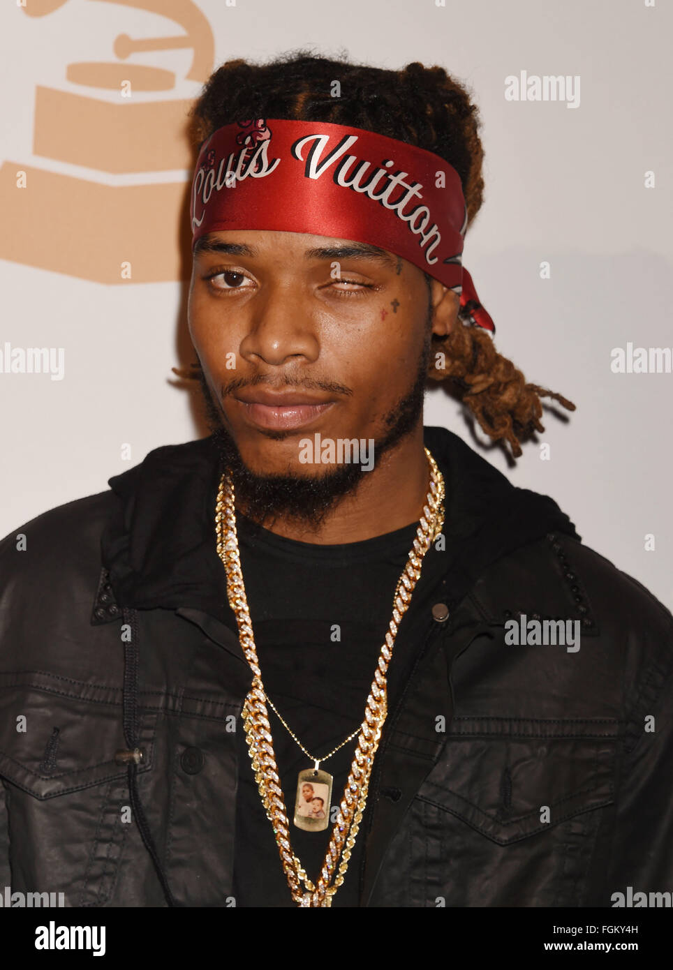 FETTY WAP American singer in February 2016. Photo Jeffrey Mayer Stock ...