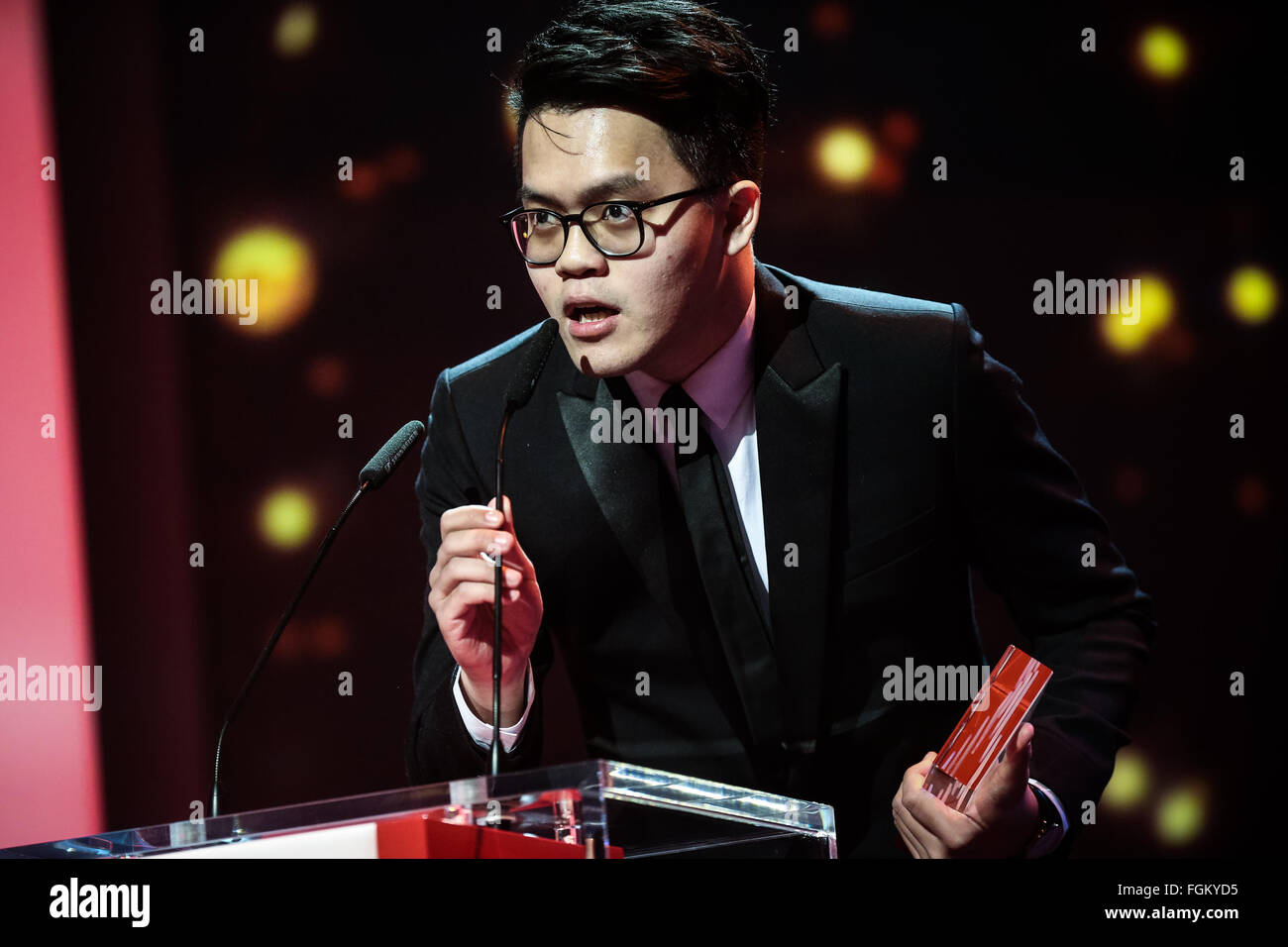 Berlin, Germany. 20th Feb, 2016. Singaporean director Chiang Wei Liang ...