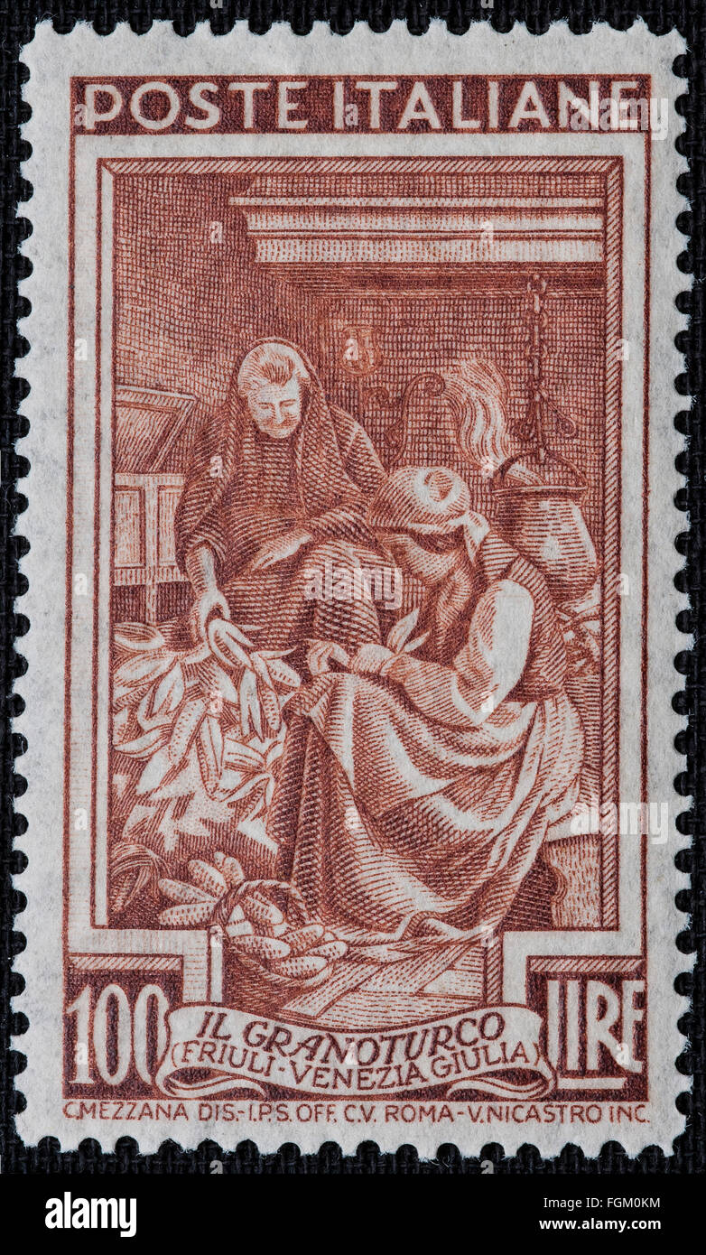 Italian stamp 100 lire hi-res stock photography and images - Alamy