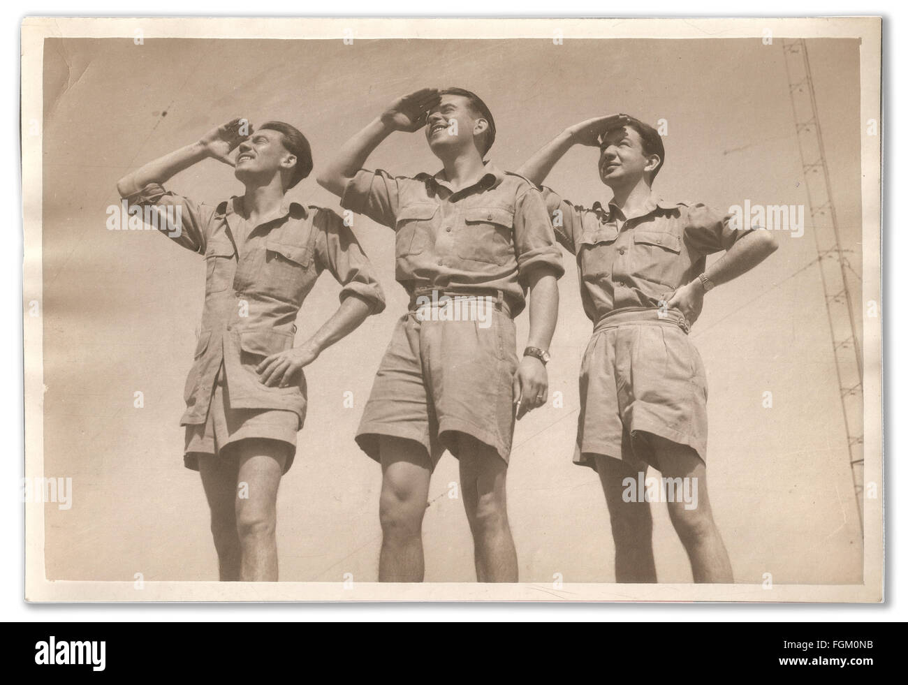 National Servicemen in the RAF, serving in Kashmir, India, in 1946 ...