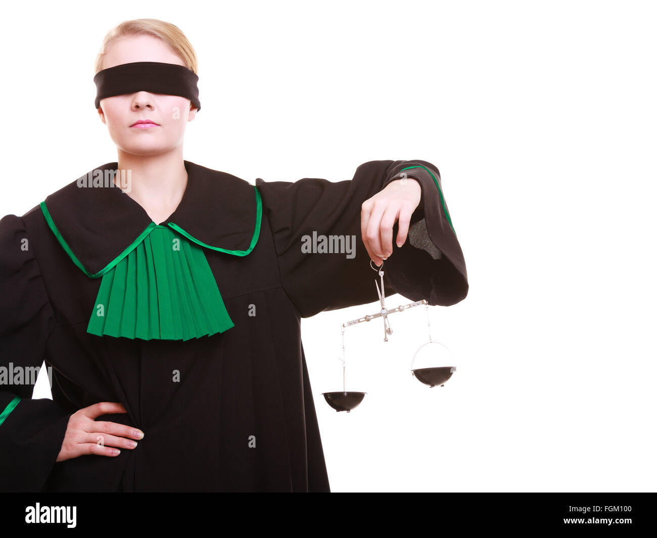 Law court concept. Woman lawyer attorney wearing classic polish (Poland ...