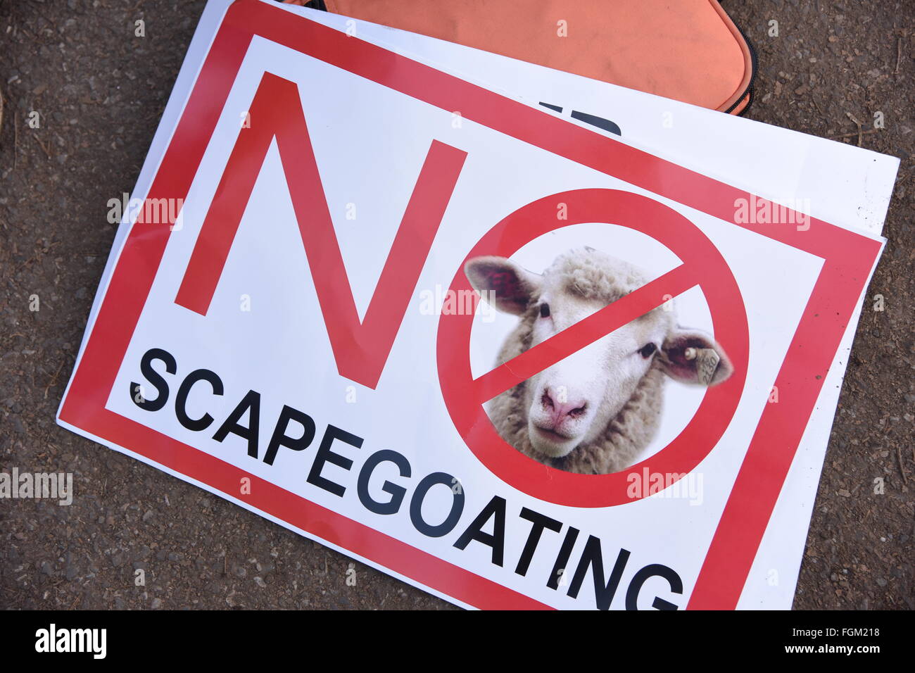 Scapegoating hi-res stock photography and images - Alamy