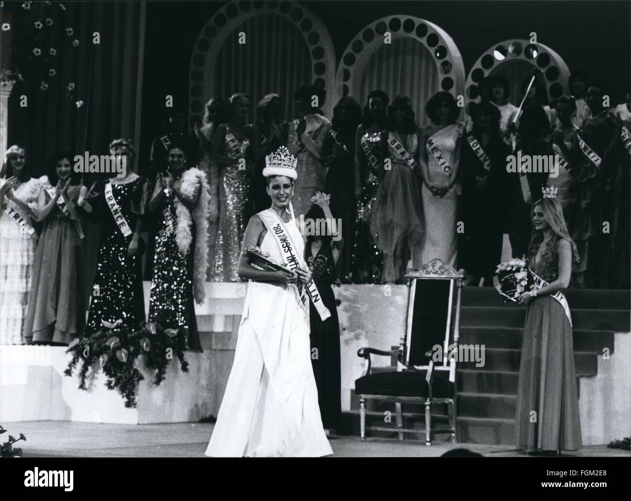 1976 - Models beauty pageant © Keystone Pictures USA/ZUMAPRESS.com ...