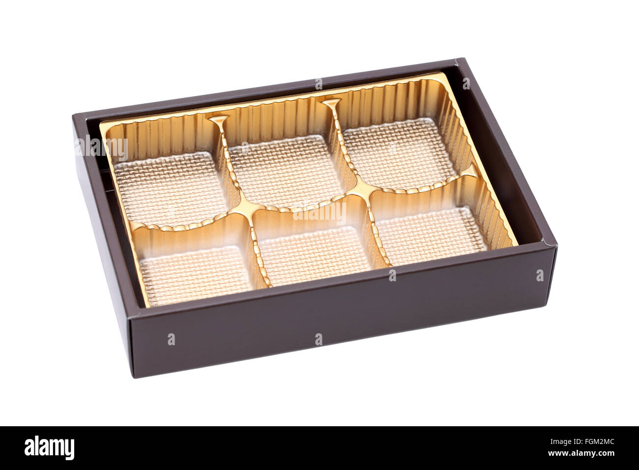 Empty box of sweets Cut Out Stock Images & Pictures - Alamy