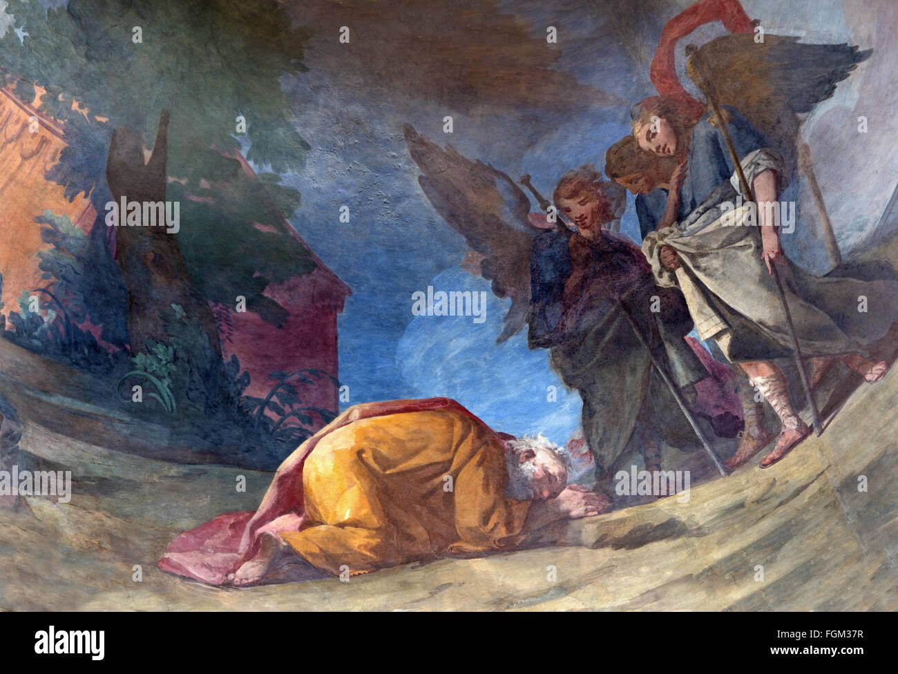 Three angels with abraham hi-res stock photography and images - Alamy