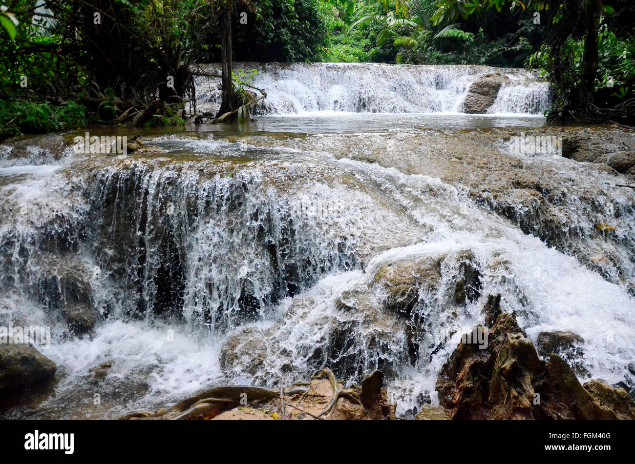 Flow and Motion of Kroeng Krawia Waterfall at Sangkhlaburi in ...