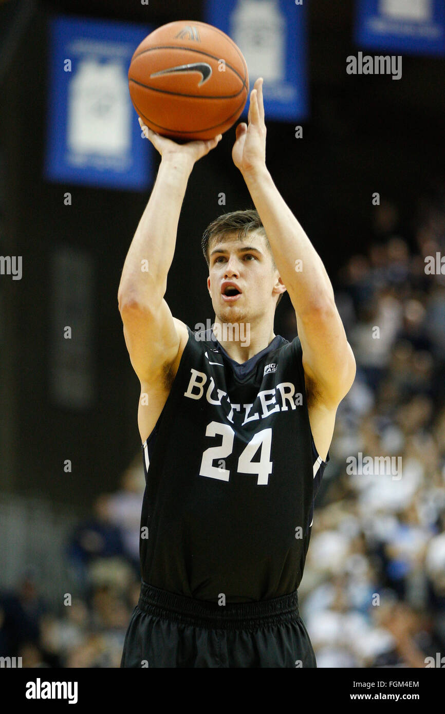 Villanova, Pennsylvania, USA. 20th Feb, 2016. Butler Bulldogs guard ...