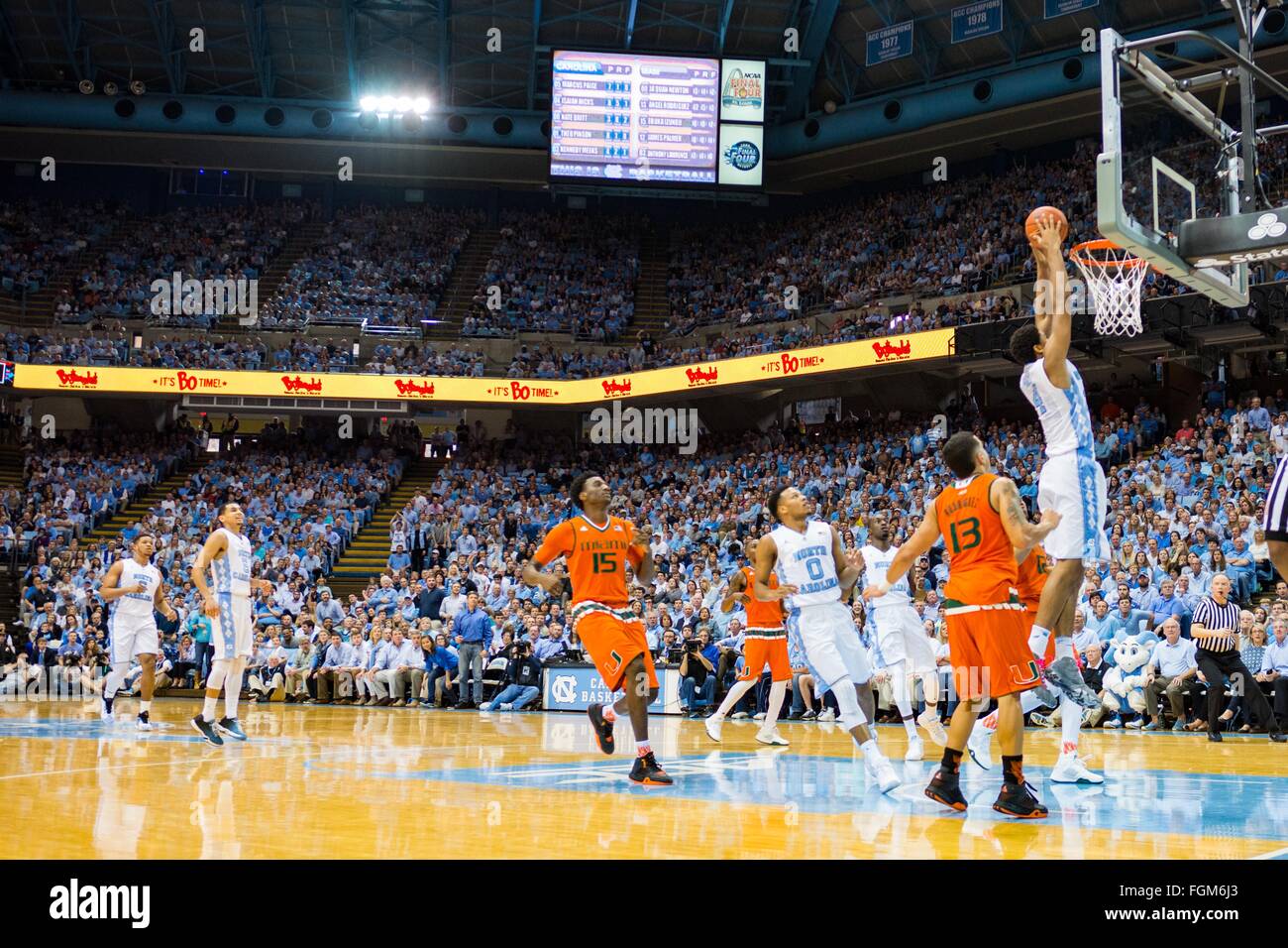 Ncaa basketball isaiah hicks hi-res stock photography and images - Alamy