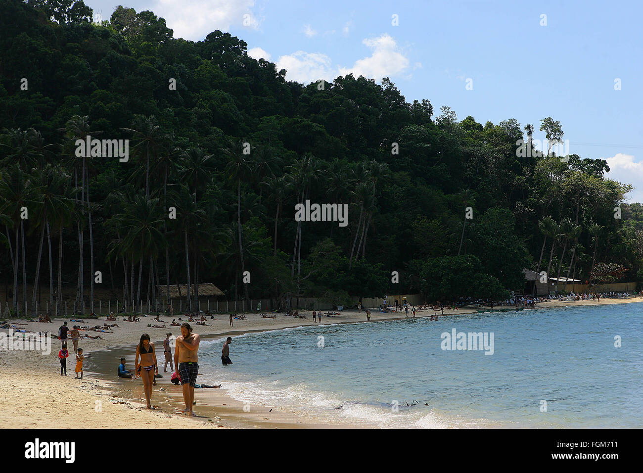 Palawan Province, Philippines. 20th Feb, 2016. Local and foreign ...