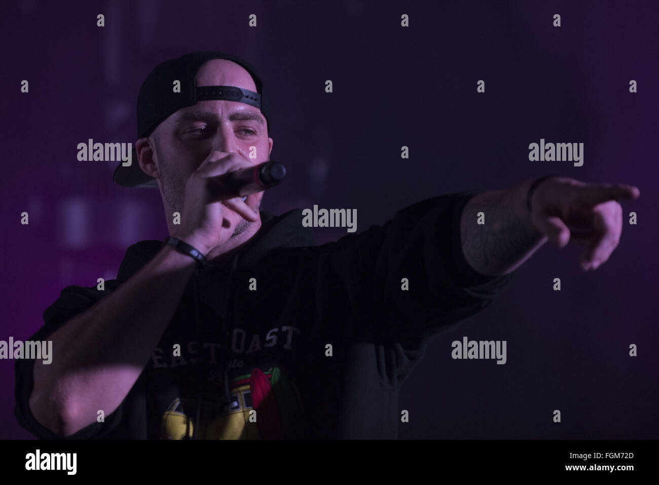 Calgary, Alberta, Canada. 20th Feb, 2016. East Coast rapper Classified ...