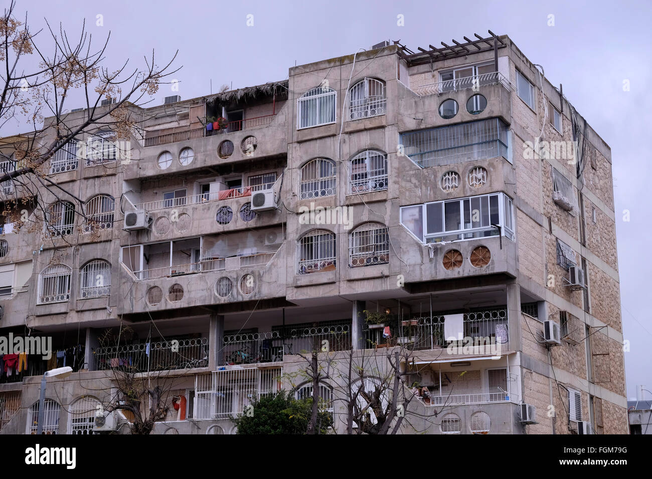 A residential building in Musrara neighbourhood also known by its ...