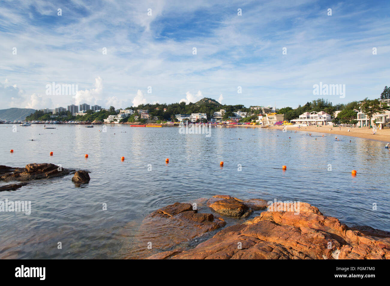 Stanley Main Beach, Stanley, Hong Kong Island, Hong Kong Stock Photo ...
