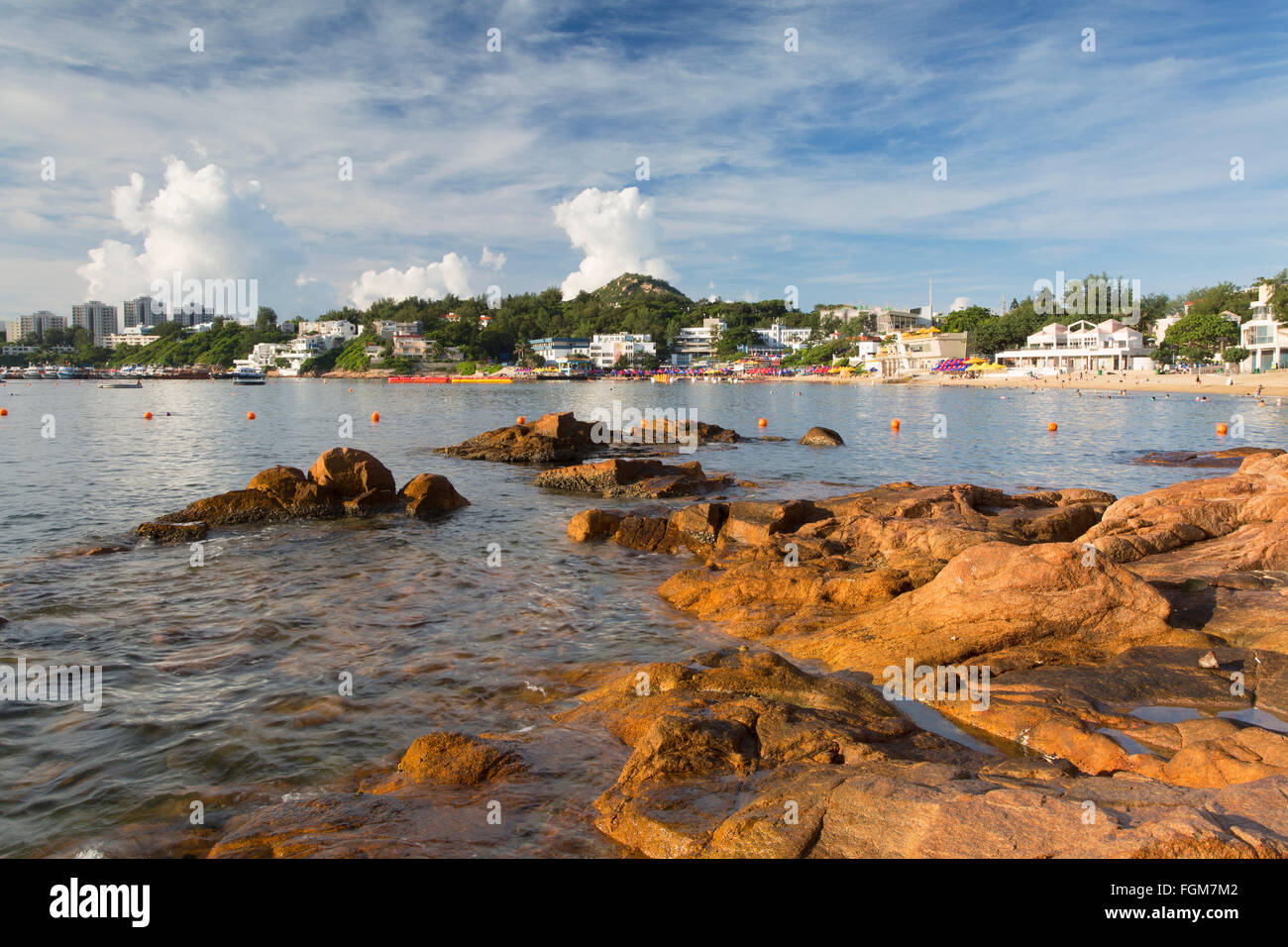 Stanley Main Beach, Stanley, Hong Kong Island, Hong Kong Stock Photo ...